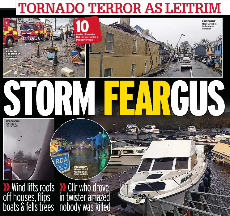 STORM FEARGUS WRECKS HAVOC - PressReader