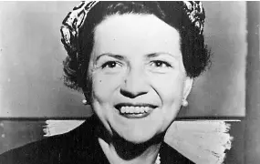 The first female journalist to cover a US presidenti­al election was ...