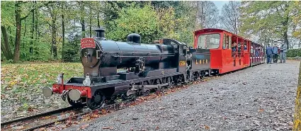 Steam loco to remain at Haigh Hall Miniature Railway - PressReader