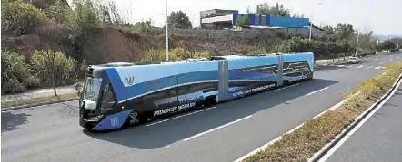 Kuching to test smart tram - PressReader