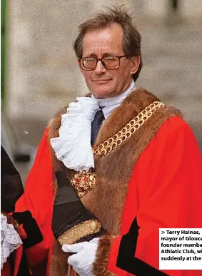 Tributes paid to former city mayor Terry Haines - PressReader