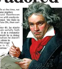 Beethoven never got to make sweet music with the women he adored ...