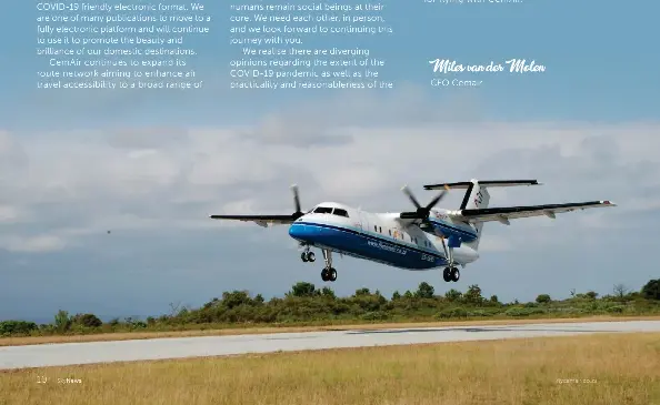 Letter from CEO of CemAir - PressReader