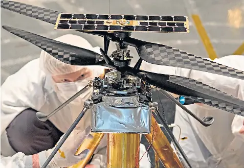 Mars explorer craft ‘Ginny’ refuses to give up the flight - PressReader