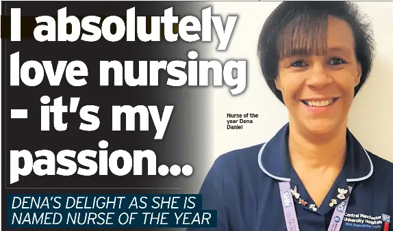 Dena named nurse of the year - PressReader