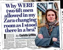 Bearded 6ft reporter told he can use women’s changing rooms in shops – after he says he ...