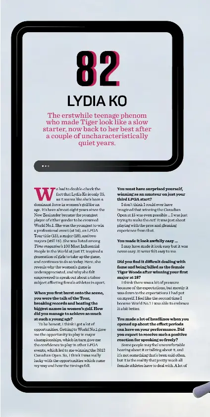 82 LYDIA KO - PressReader