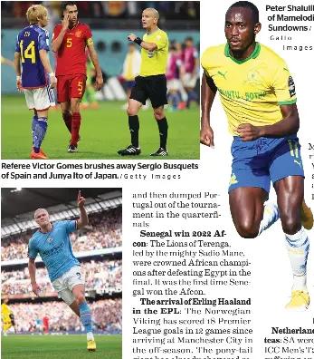 2022 marked by exceptiona­l sporting highlights - PressReader