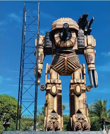Replica of historical Porac robot unveiled - PressReader
