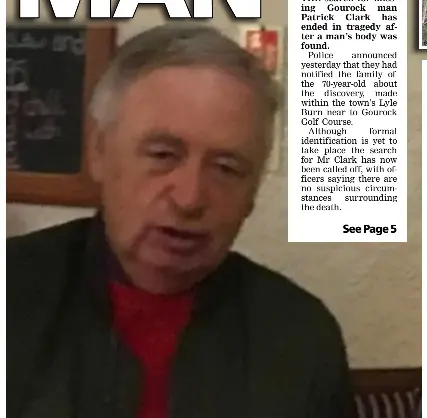 BODY FOUND IN SEARCH FOR MISSING MAN - PressReader