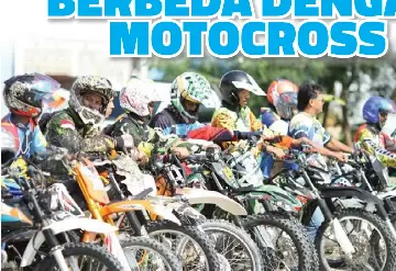 BERBEDA DENGAN MOTOCROSS - PressReader
