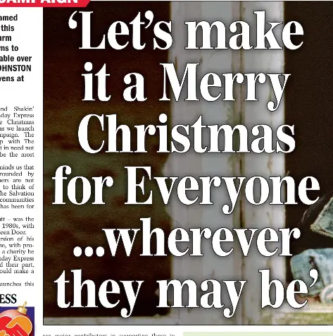 ‘Let’s make it a Merry Christmas for Everyone ...wherever they may be’ - PressReader