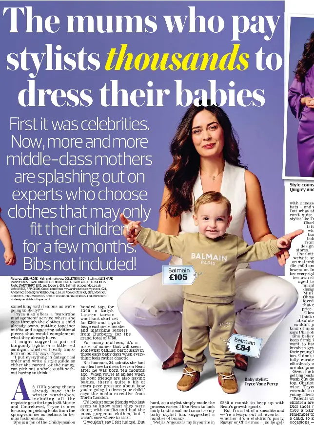 The mums who pay stylists thousands to dress their babies - PressReader