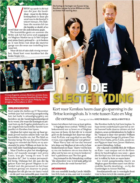 Kers-onmin in die Britse koningshui­s - PressReader