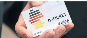 Schüler erhalten Deutschlan­d-Ticket - PressReader