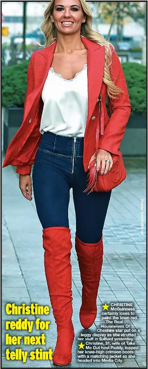 Christine reddy for her next telly stint - PressReader