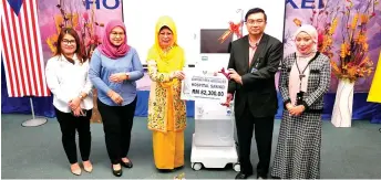 Sarikei Hospital receives two dialysis machines - PressReader