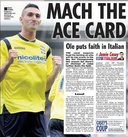 MACH THE ACE CARD - PressReader