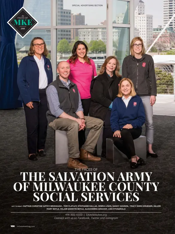 THE SALVATION ARMY OF MILWAUKEE COUNTY SOCIAL SERVICES - PressReader