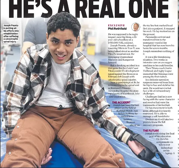 DESTINED TO BE A NRL HERO, NOW HE’S A REAL ONE - PressReader