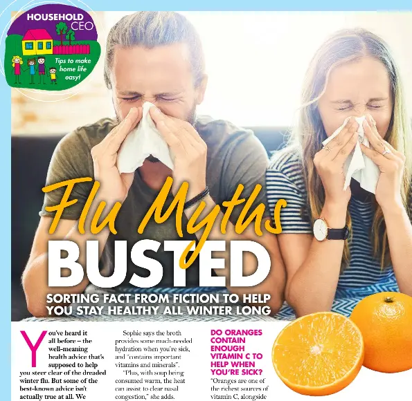 Flu Myths BUSTED - PressReader