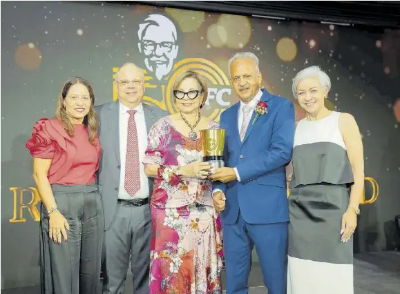 KFC Jamaica honours 170+ staff members at 50th birthday Long Service ...