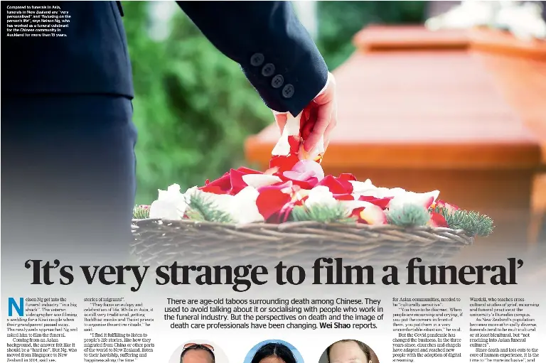 ‘It’s very strange to film a funeral’ - PressReader