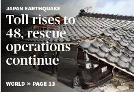 Toll rises to 48, rescue operations continue - PressReader