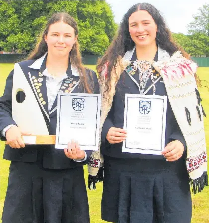 Head girls achieve top honours - PressReader