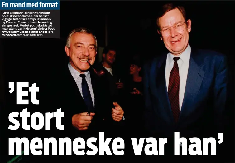 ’Et stort menneske var han’ - PressReader