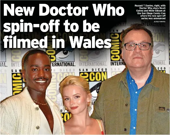 New Doctor Who spin-off to be filmed in Wales - PressReader