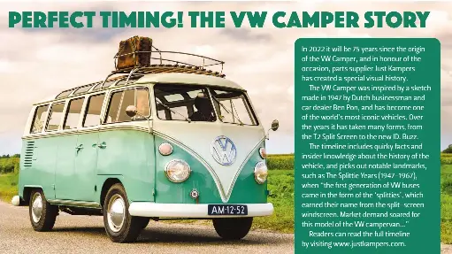 Perfect timing! the VW Camper story - PressReader