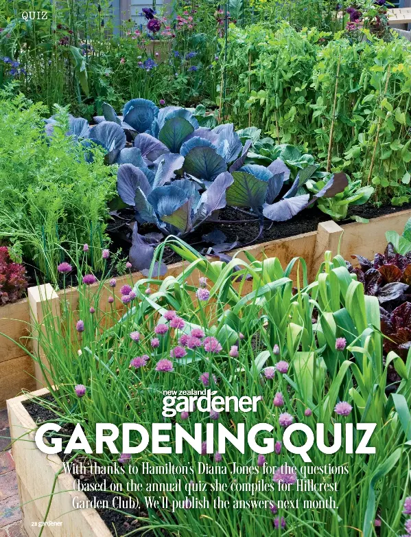 GARDENING QUIZ - PressReader