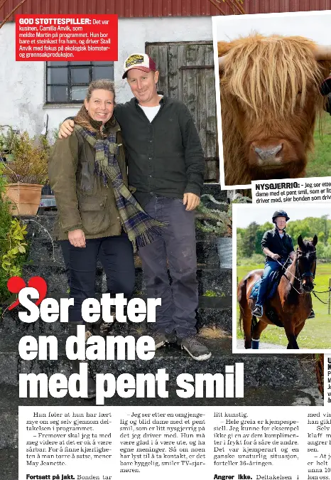 Ser etter en dame med pent smil - PressReader