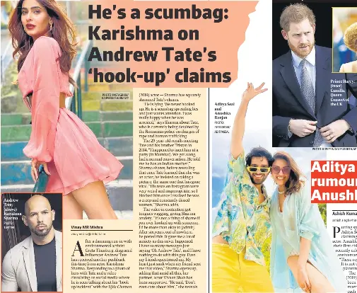 He’s a scumbag: Karishma on Andrew Tate’s ‘hook-up’ claims - PressReader
