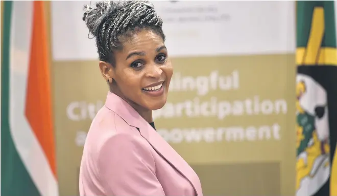 Makhubele speaks her mind - PressReader