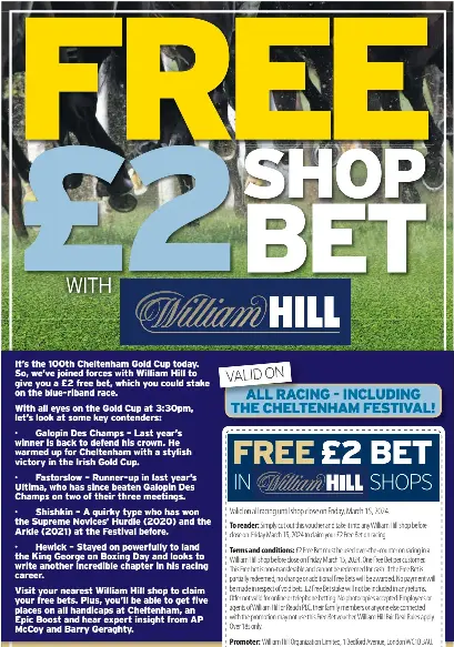 FREE £2SHOP BET - PressReader