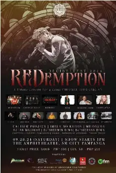 Entertainm­ent! "REDemption" a benefit concert - PressReader