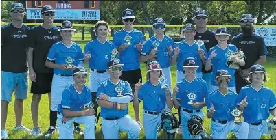 Valley City Blues 12U and 10U bring home championsh­ips - PressReader