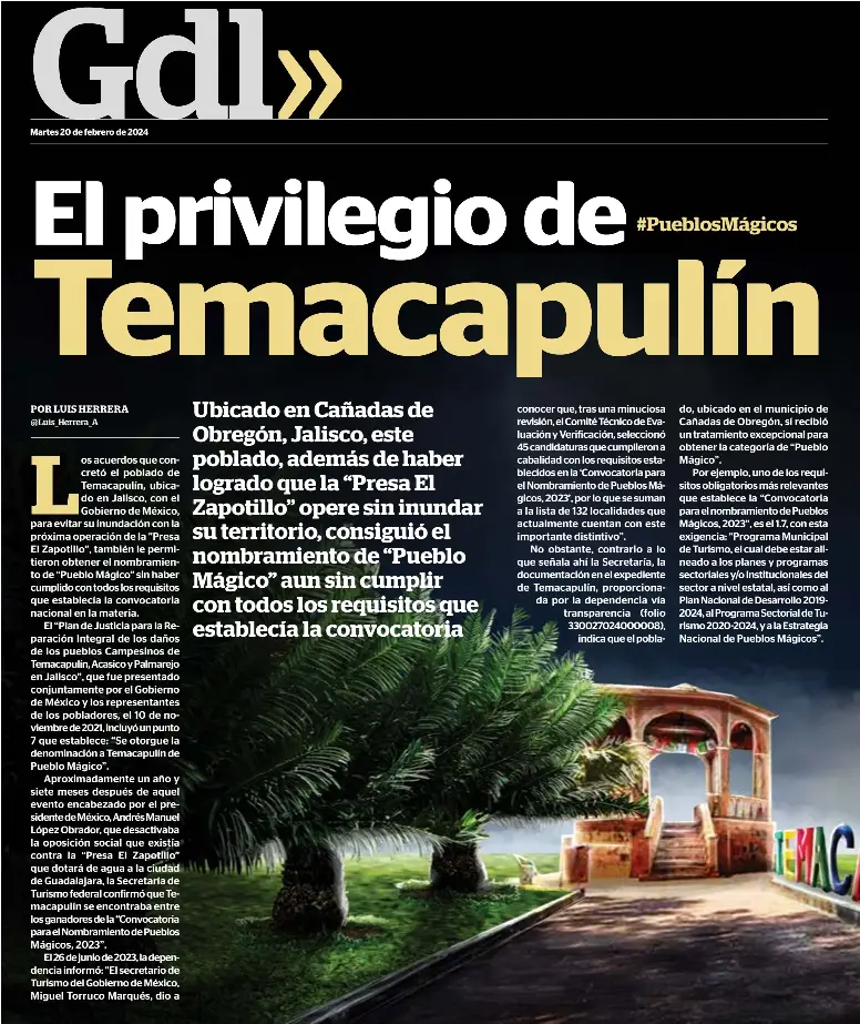 El privilegio de Temacapulí­n - PressReader