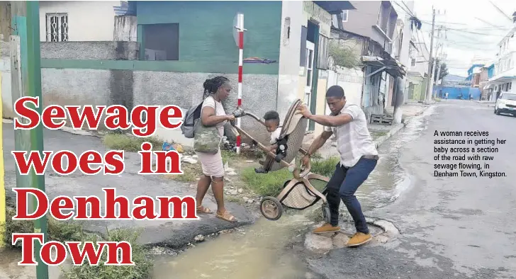 Sewage woes in Denham Town - PressReader