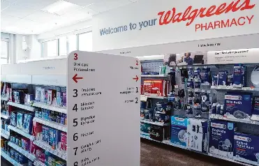 Feds: Walgreens fills invalid prescripti­ons - PressReader