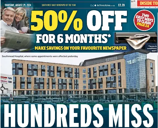 HUNDREDS MISS APPOINTMEN­TS - PressReader