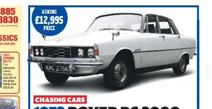 1972 ROVER P6 2000 - PressReader