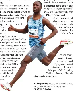 Letsile returns with Pillay face-off - PressReader