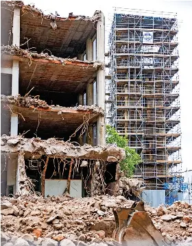 Bank demolition opens up views of historic tower | Bristol Post ...
