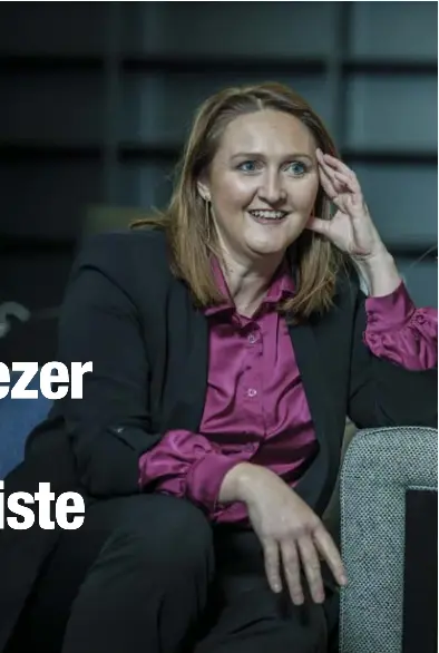 “Hopelijk onthoudt kiezer dat ik juiste vrouw op juiste plaats ben” - PressReader