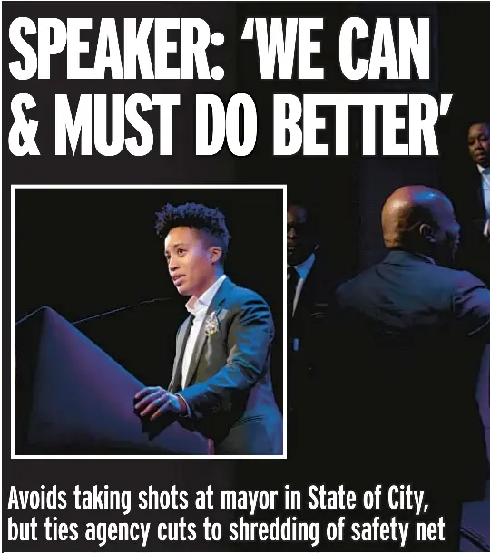 SPEAKER: ‘WE CAN & MUST DO BETTER’ - PressReader