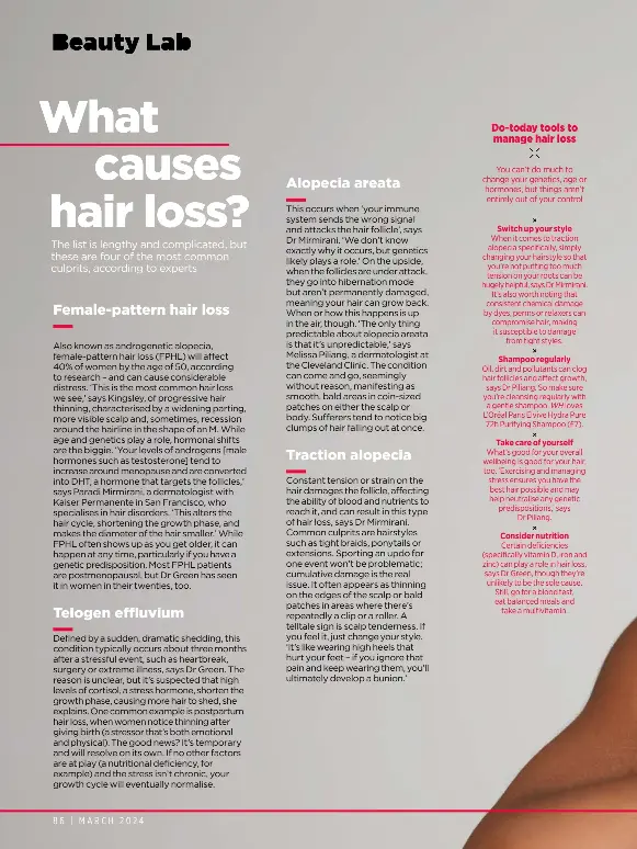 What causes hair loss? - PressReader
