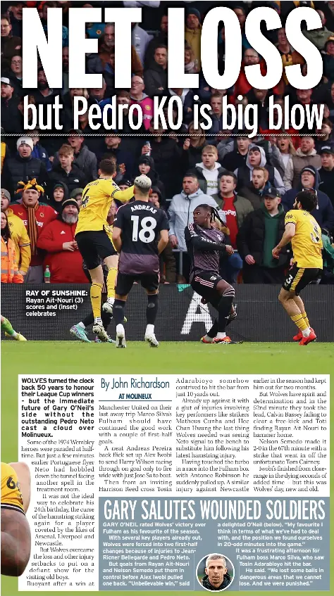 NET LOSS but Pedro KO is big blow - PressReader